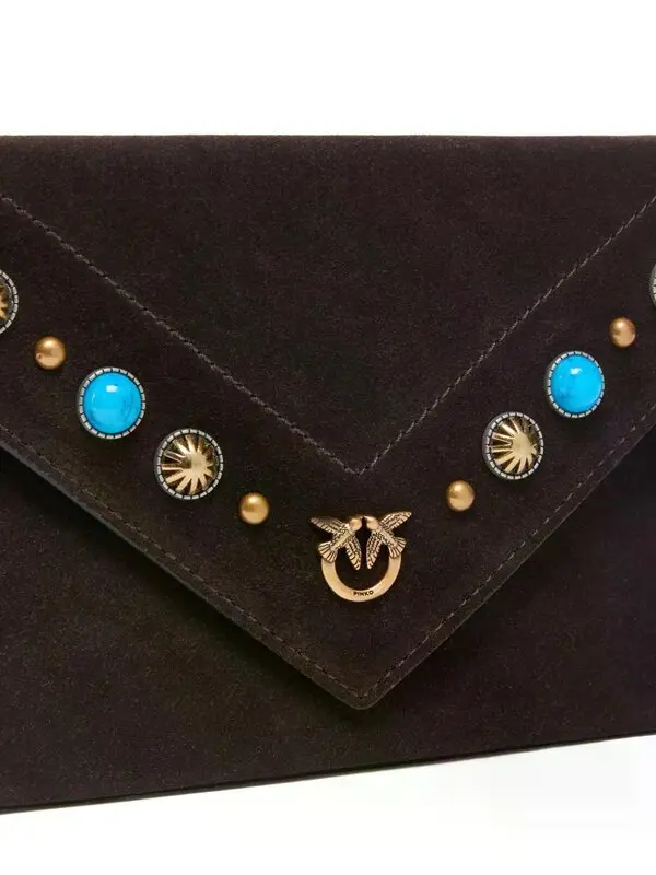 Pinko Embellishment Chain-strap Mini Bag