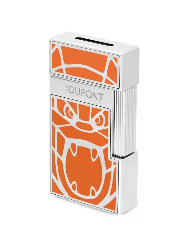 S.t. Dupont Biggy Lighter - Orange