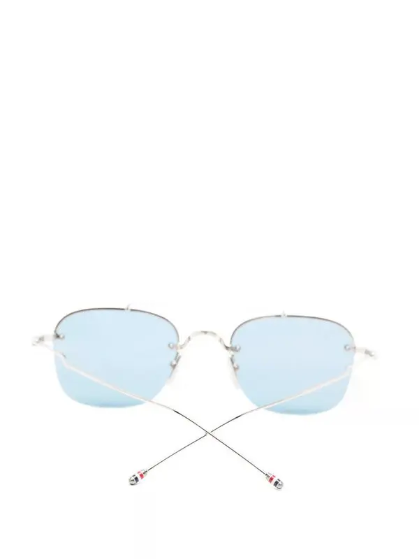 Thom Browne Browline Sunglasses - Silver