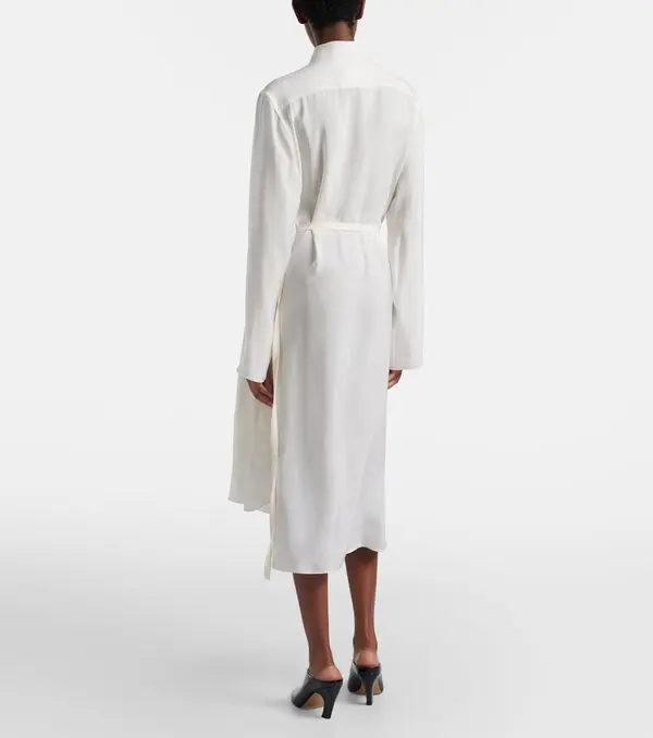 MAISON MARGIELA Draped Midi Dress
