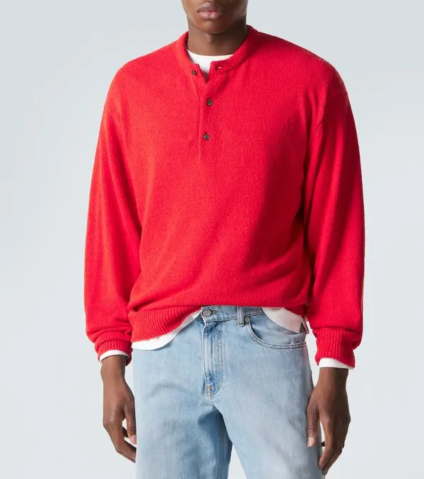 A.PRESSE Silk Knit Sweater