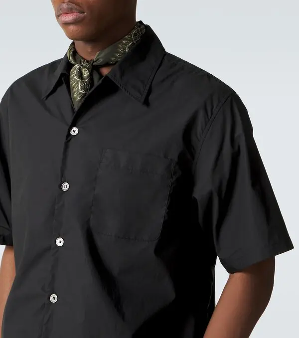 Our Legacy Embroidered Cotton Poplin Shirt