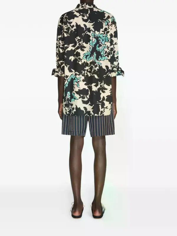 Dries Van Noten Loose Embroidered Shirt