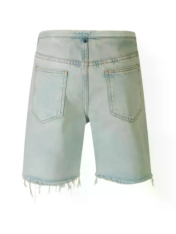 Givenchy Cutted Denim Shorts