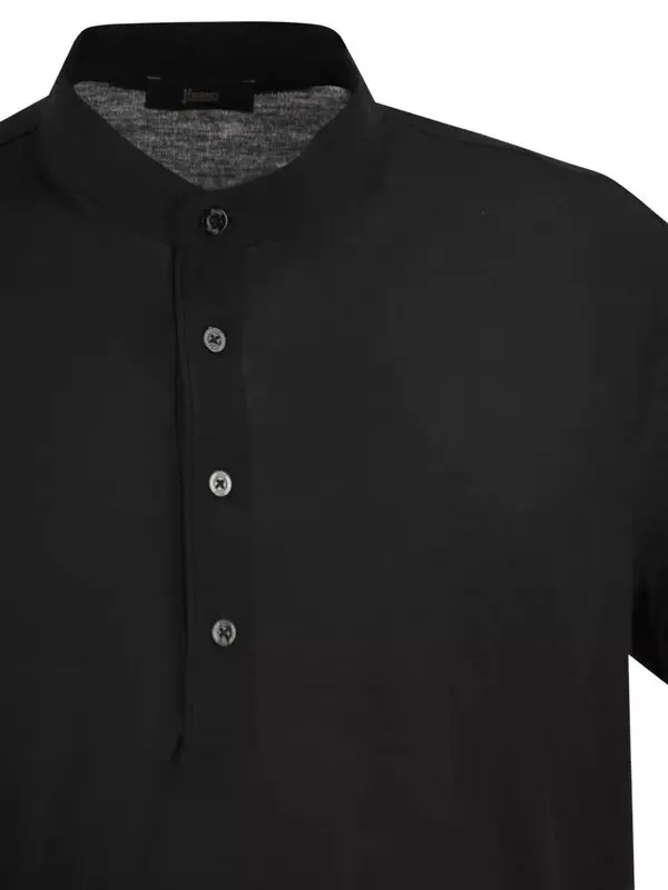 Herno Standing-collar Polo Shirt