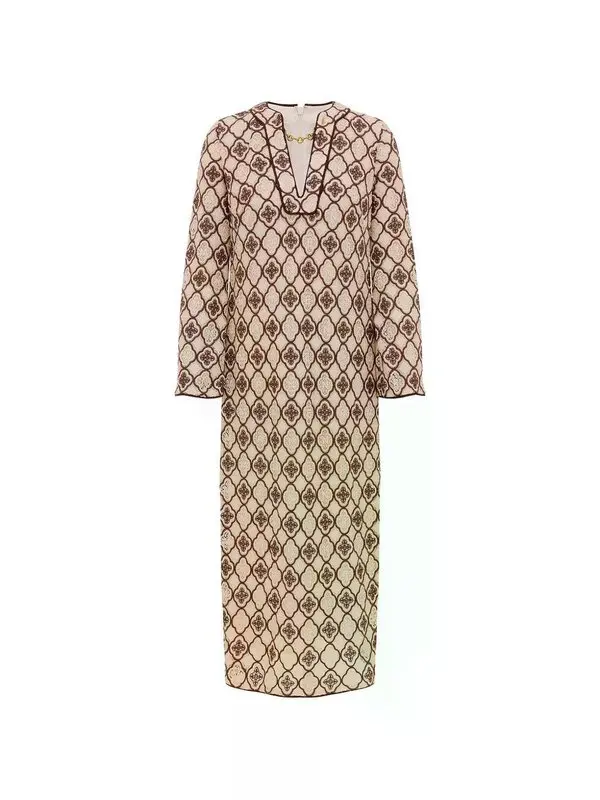 Zimmermann Chain Embroidered Midi Dress