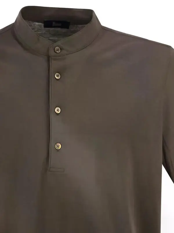 Herno Standing-collar Polo Shirt
