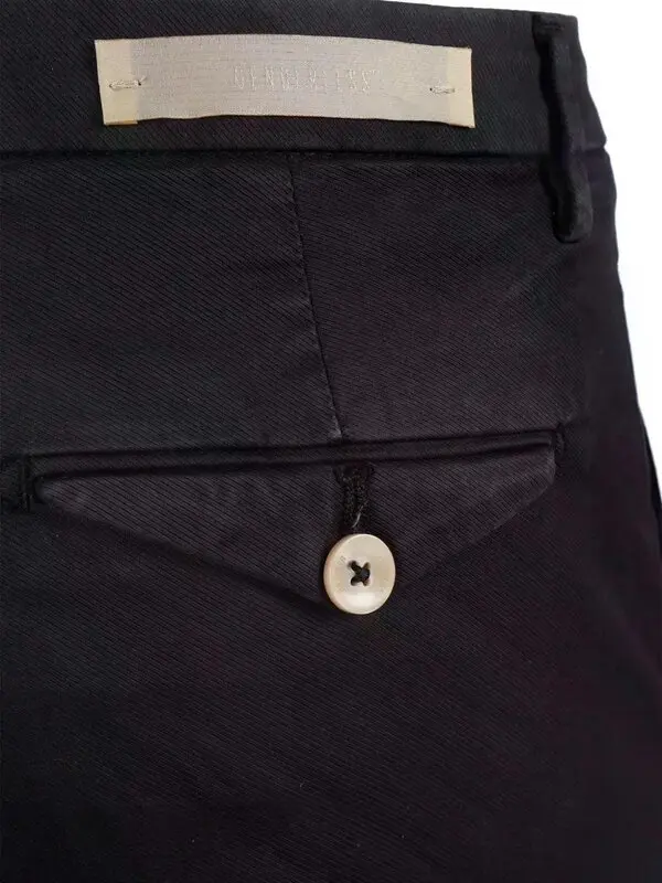 BRIGLIA 1949 Button Detail Straight Leg Trousers