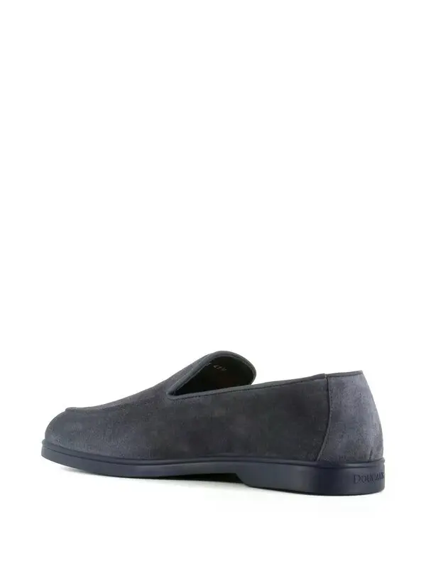 DOUCAL'S Suede Loafers - Blue