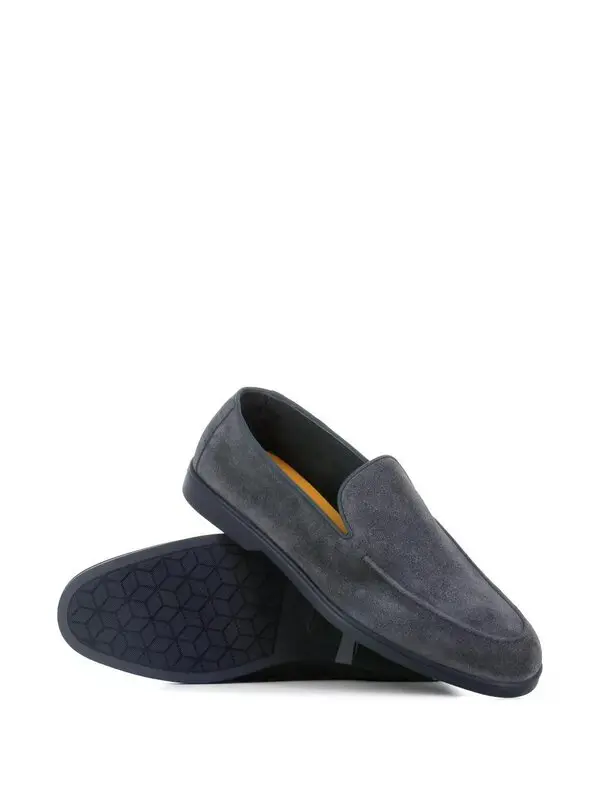 DOUCAL'S Suede Loafers - Blue