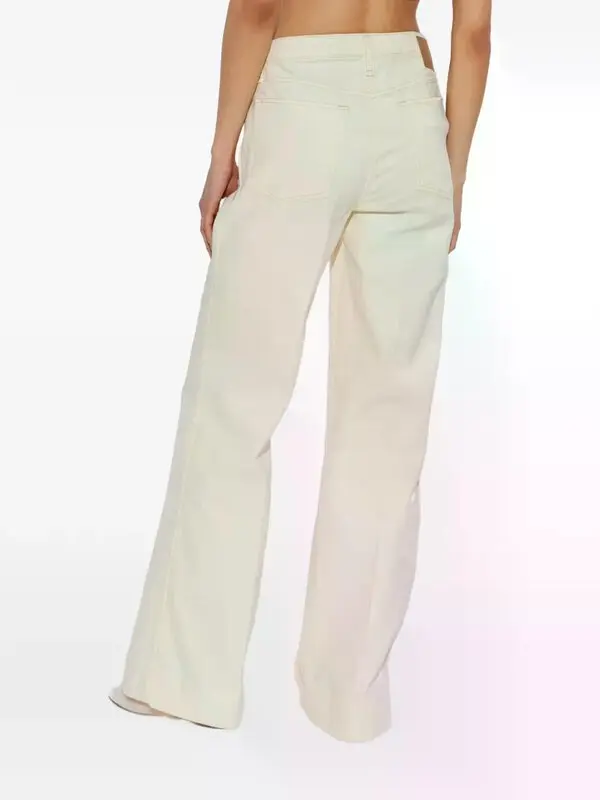 Rag & Bone Flared Cotton Trousers