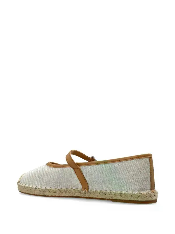 Michael Kors Canvas Ballet Espadrilles - Neutrals