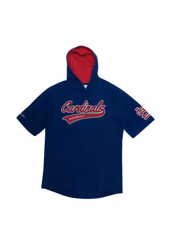 Mitchell & Ness Mlb St. Louis Cardinals Short Sleeve Hoodie