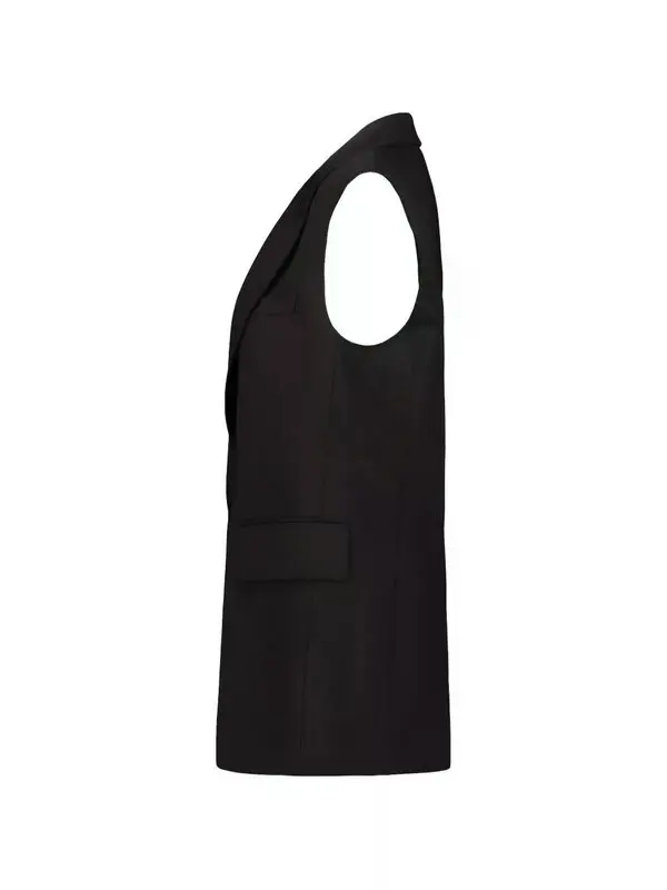 DRHOPE Shawl Collar Sleeveless Vest