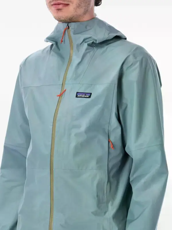 Patagonia Logo-patch Hooded Coat