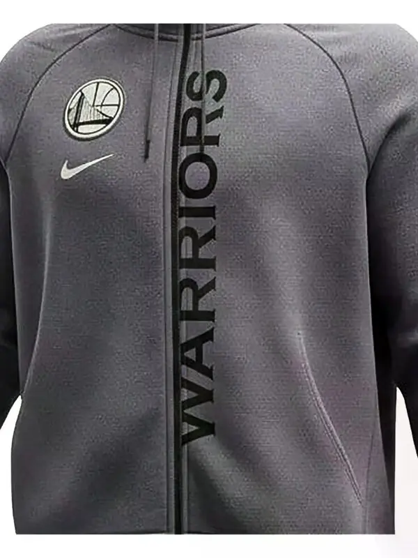 Nike Nba Golden State Warriors Full-zip Hoodie