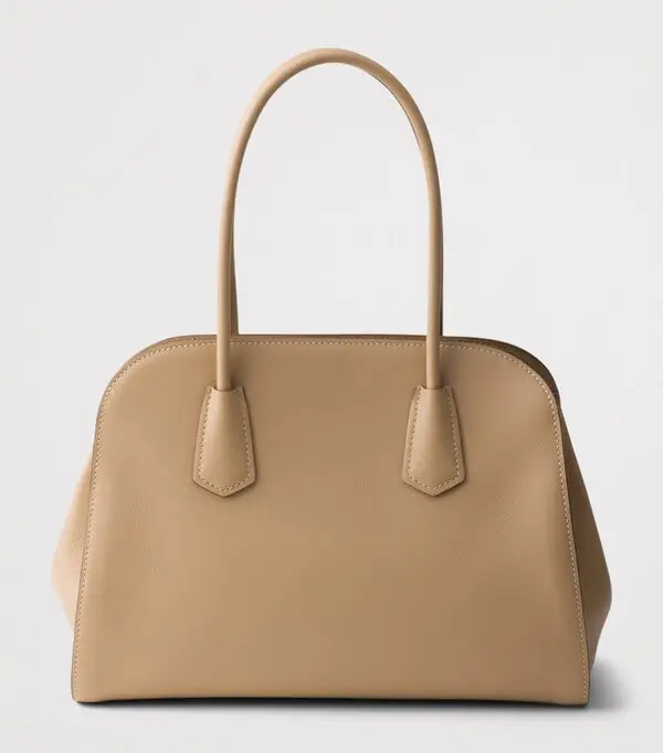 Prada Medium Leather Top Handle Bag
