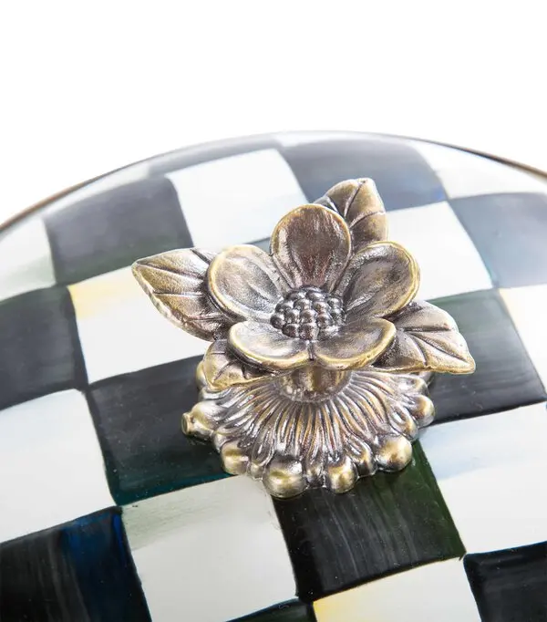 MACKENZIE-CHILDS Courtly Check Stockpot