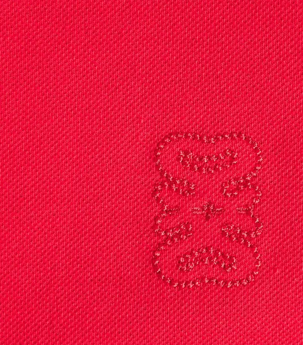 Sandro Cotton Polo Shirt With Embroidered Logo