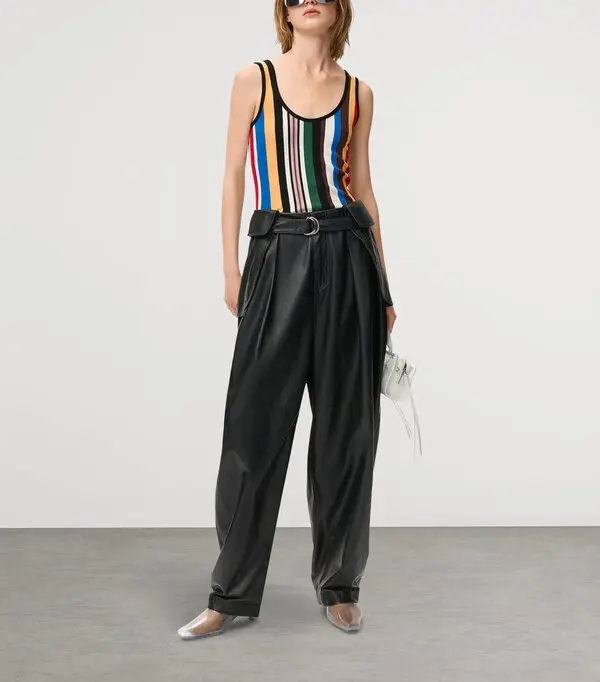 Loewe Striped Knit Tank Top