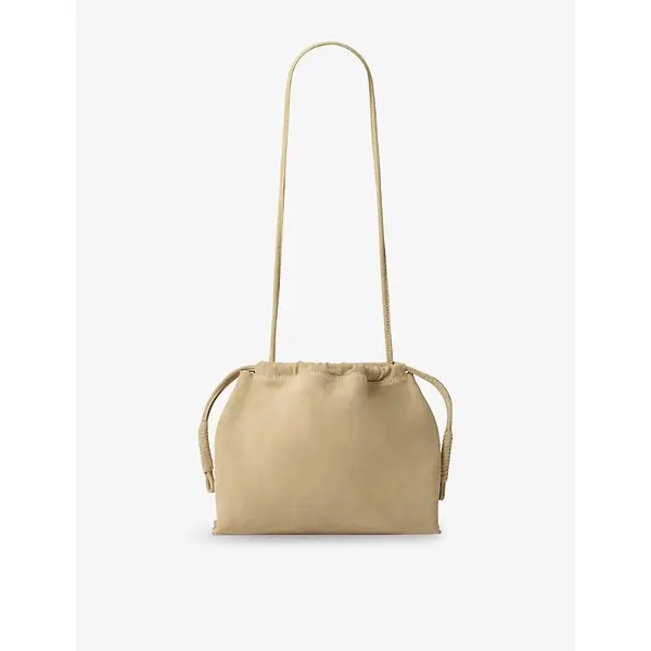 Soeur Suzette Suede Shoulder Bag - Sable