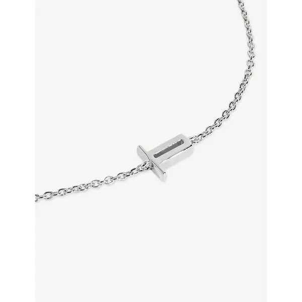 Monica Vinader Sterling Initial 't' Bracelet