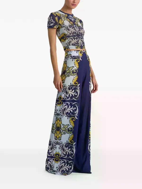 Alice + Olivia Athena Wide-leg Trousers