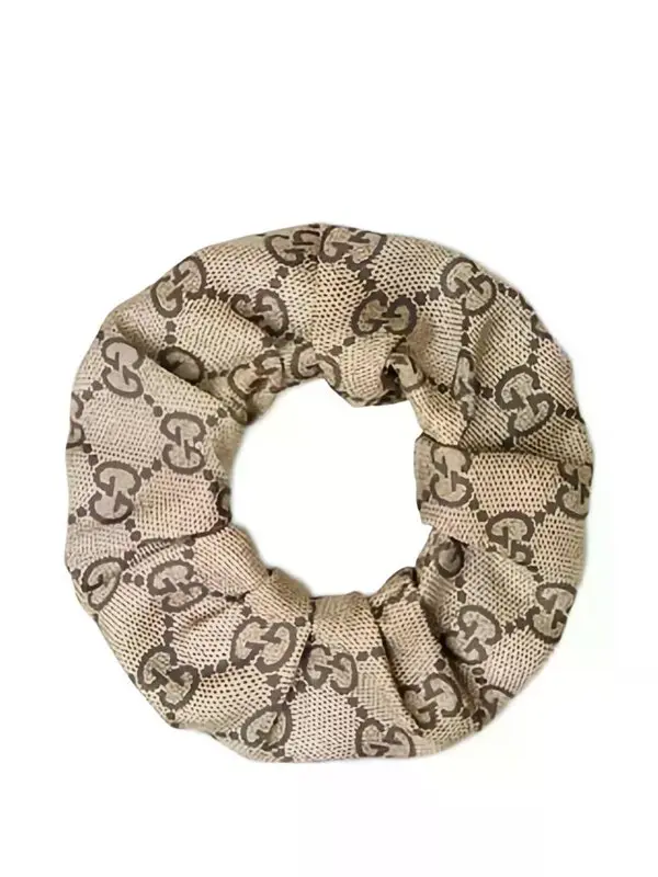 Gucci Gg Silk Scrunchie
