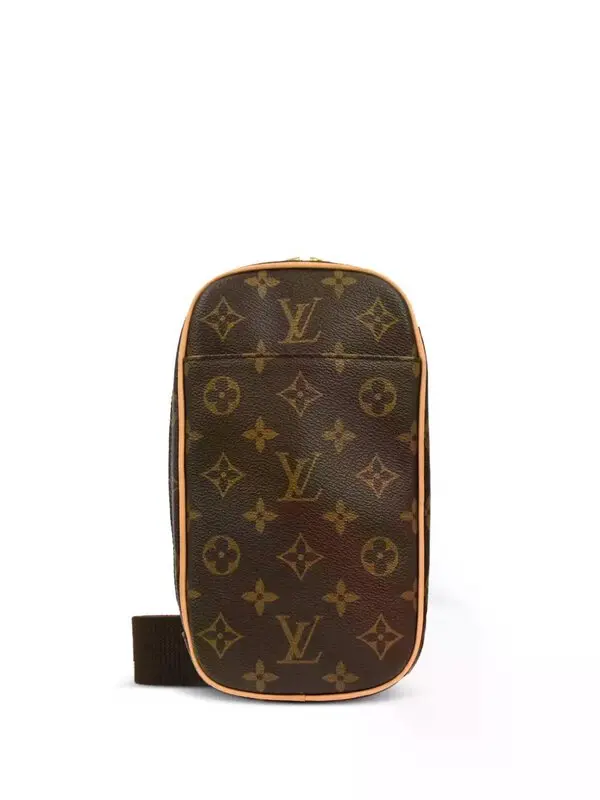 LOUIS VUITTON Pochette Gange Monogram Backpack - Brown