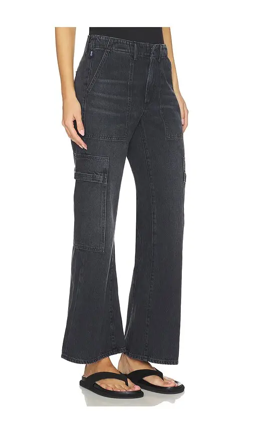 Citizens Of Humanity Sienna Relaxed Utility Jeans In Wash - Black