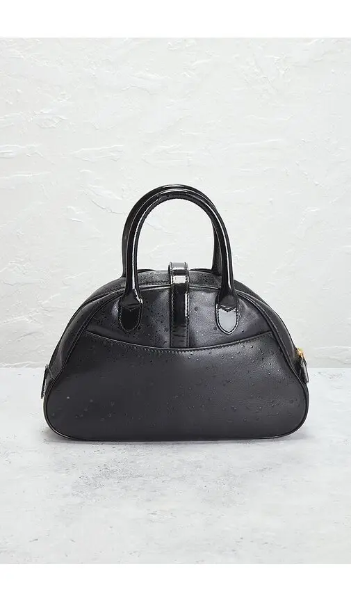 FWRD RENEW Dior Mini Double Saddle Bowler Bag