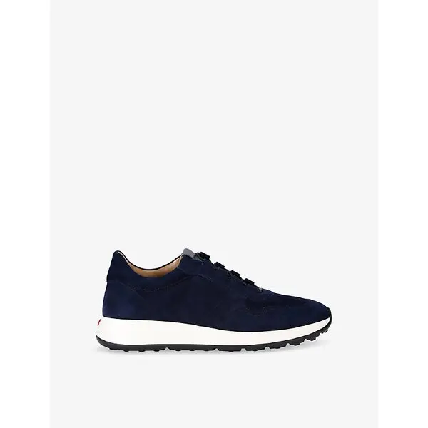 TOD'S Nuova Allacciato Sportivo 79k Suede Low-top Trainers - Navy
