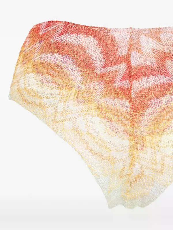 Missoni Twist Detail Bikini - Orange