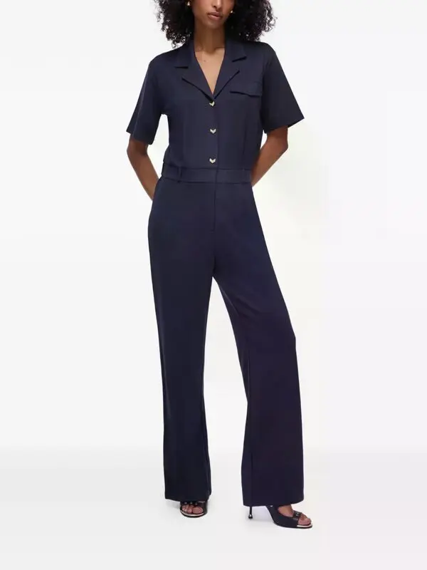 Liu Jo Milanese Pocket Jumpsuit - Blue