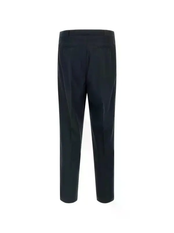 Brunello Cucinelli Pleated Cotton Trousers