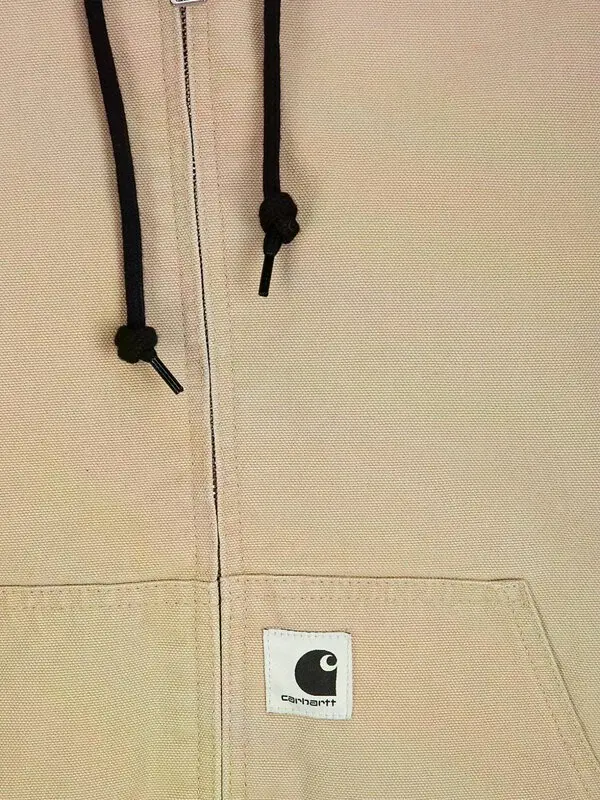 Carhartt Work In Progress Hooded Canvas Jacket - Neutrals
