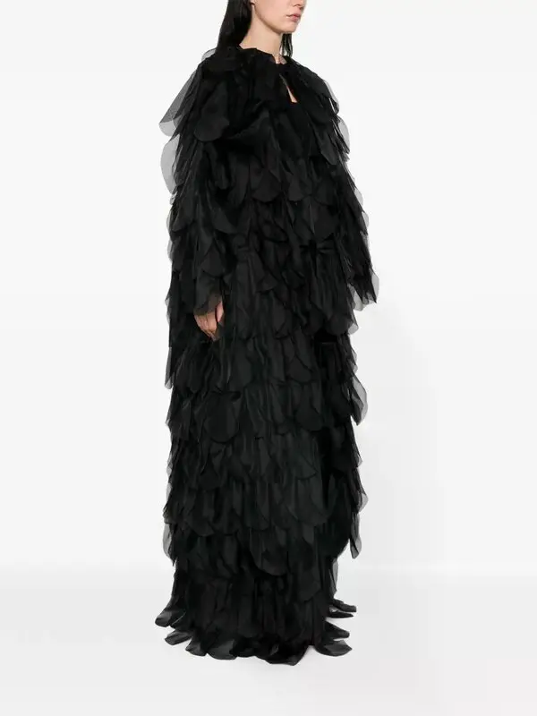 Max Mara Lauto Ruffled Coat