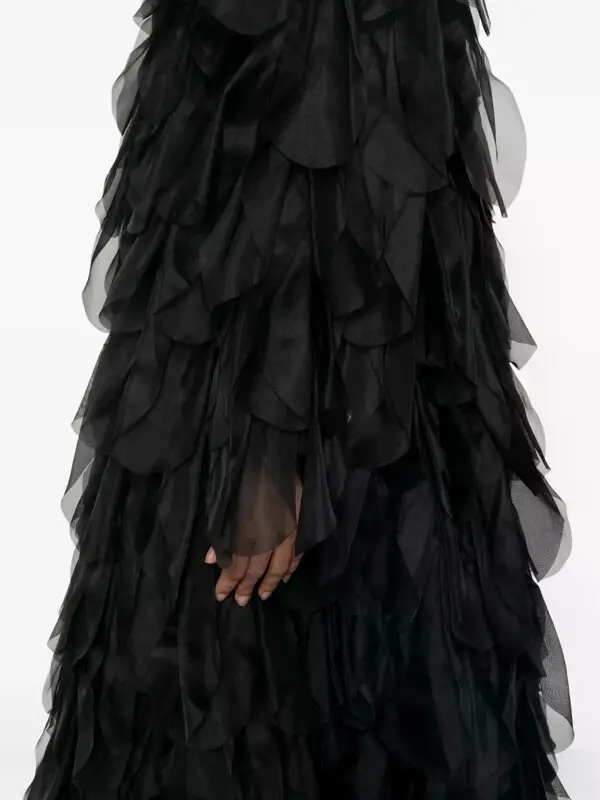 Max Mara Lauto Ruffled Coat