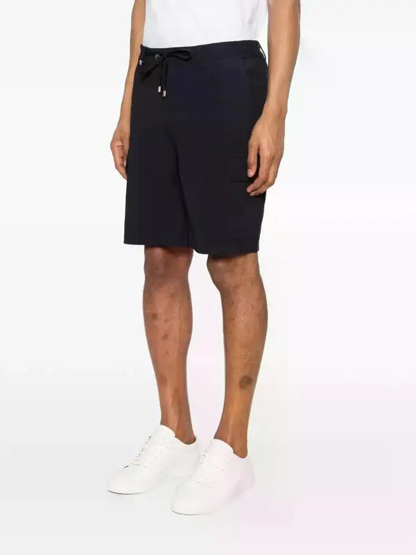 DISTRETTO 12 Cargo Bermuda Shorts With Drawstring