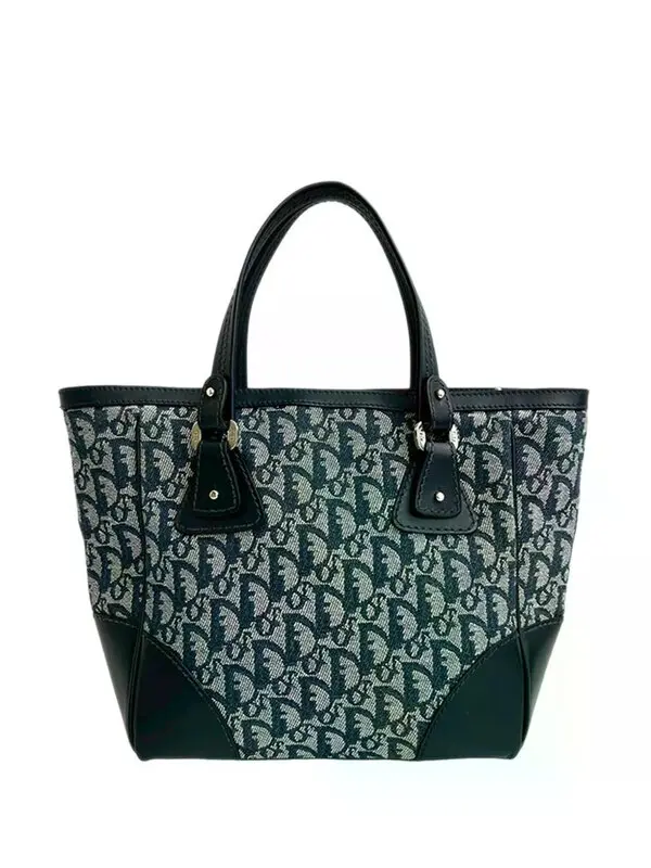 Dior Diorissimo Trotter Canvas Zip Tote Bag