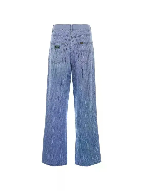 LOIS Asha Embellished Cotton Jeans