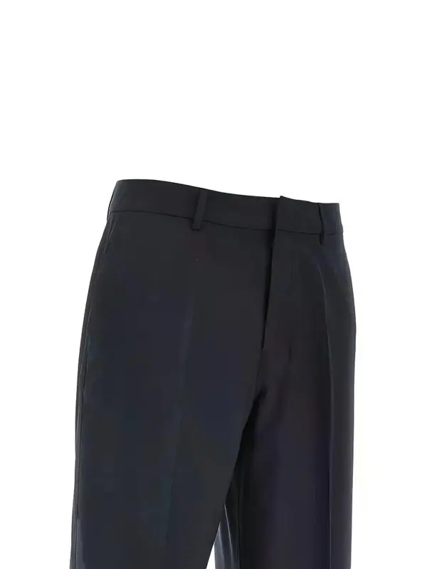 Emporio Armani Pleated Trousers - Blue