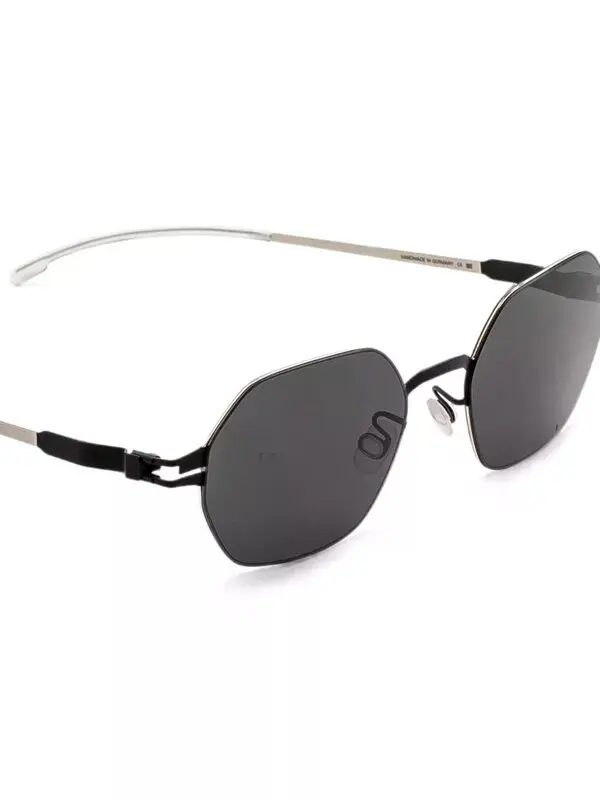 Mykita Octagon Frame Sunglasses - Silver