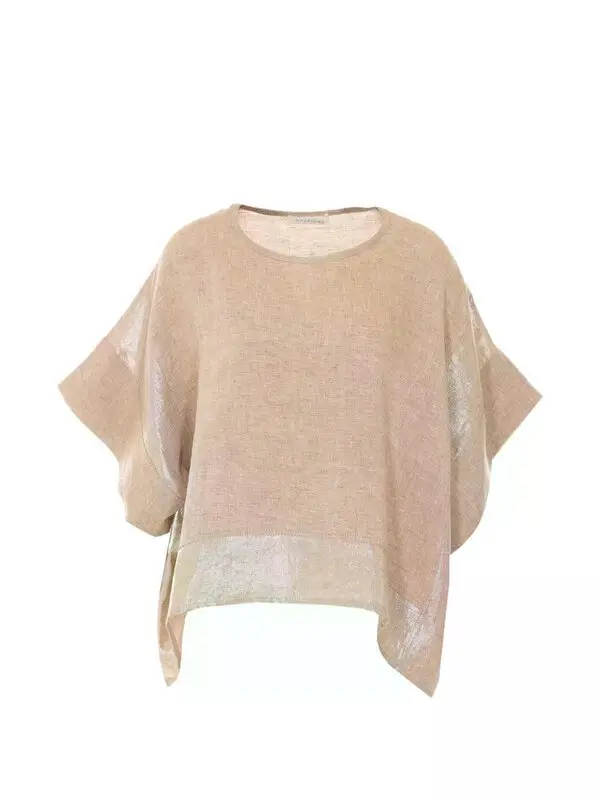 MAURIZIO PECORARO Oversized Crewneck Top
