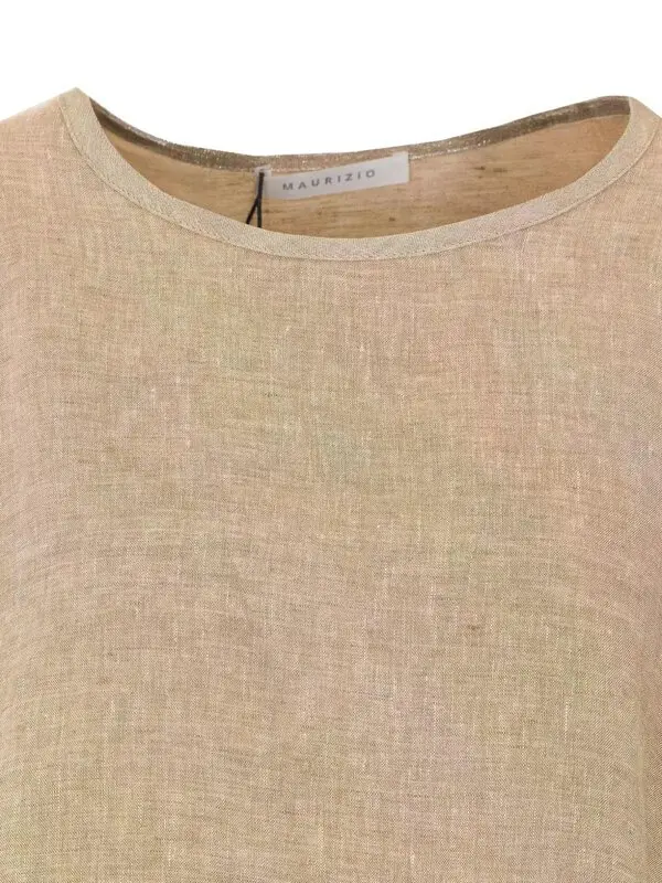 MAURIZIO PECORARO Oversized Crewneck Top