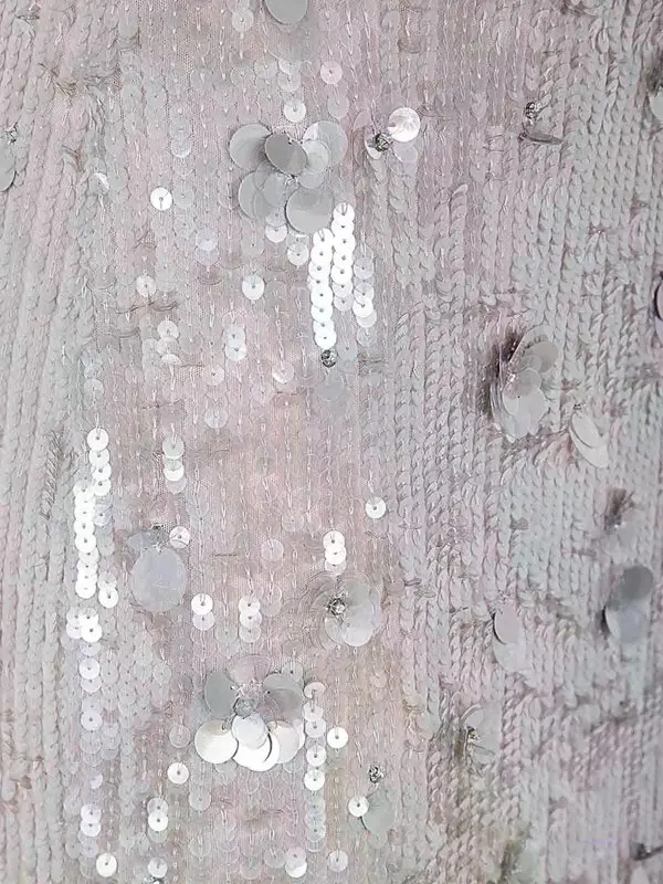PARAH Sequined Embellished Midi Skirt