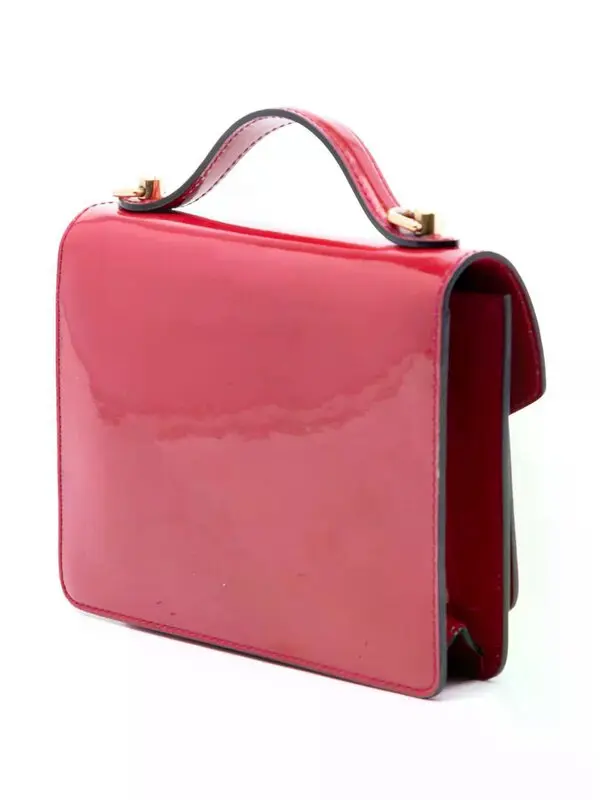 LOUIS VUITTON Vernis Monceau Bb Satchel - Red
