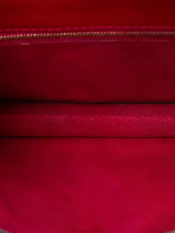 LOUIS VUITTON Vernis Monceau Bb Satchel - Red