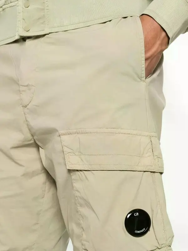 C.P. COMPANY Cargo Shorts With Logo Detail
