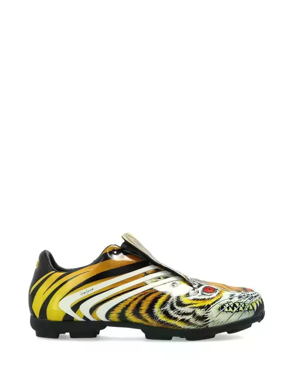 Y3 Tiger Print Slip-on Sneakers - Yellow